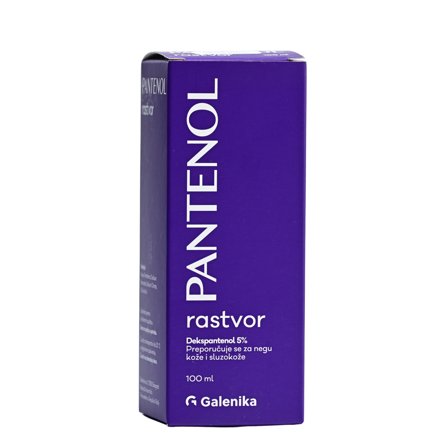PANTENOL rastvor 100ml - Moja Apoteka