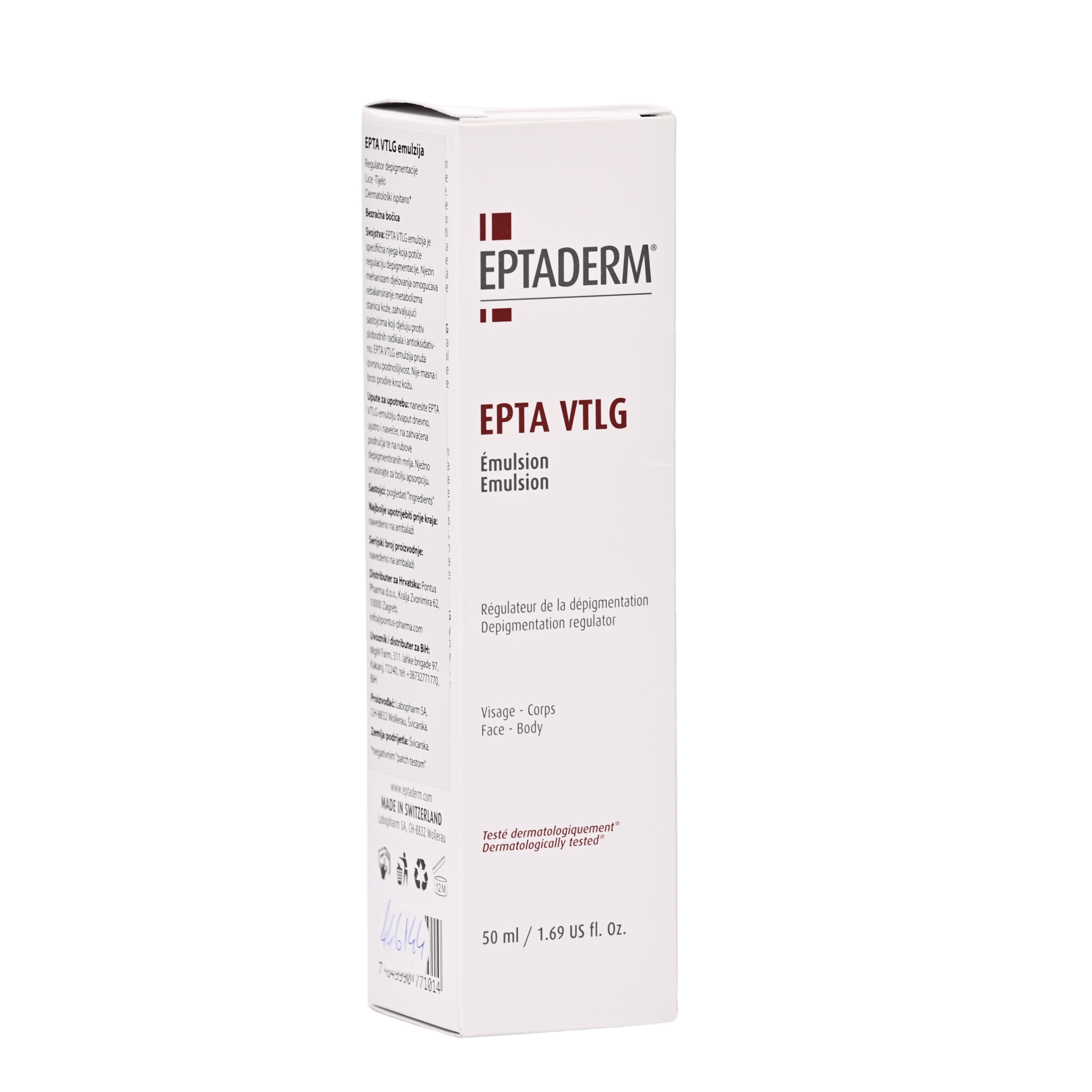 EPTADERM vitiligo emulzija 50 ml - Moja Apoteka
